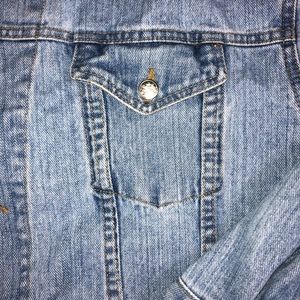 DIRECTV | Jackets & Coats | Vintage Directv Denim Trucker Work Jsr ...